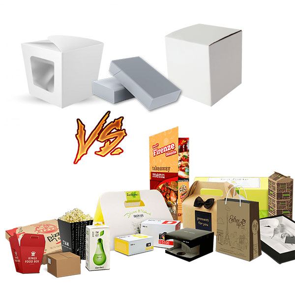 Difference Between Custom And Blank Boxes Custom Printed Boxes